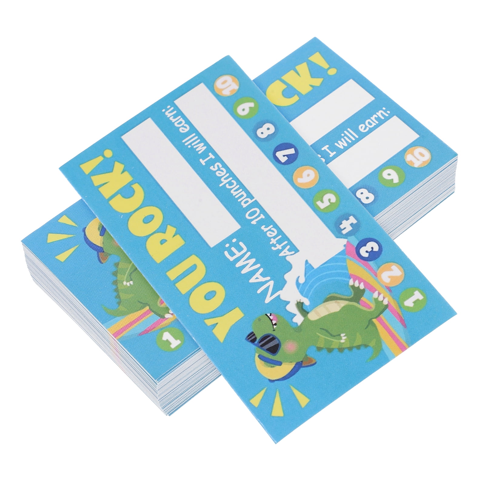 Punch Cards For Classroom，250Pcs Students Award Cards Punch Cards ...