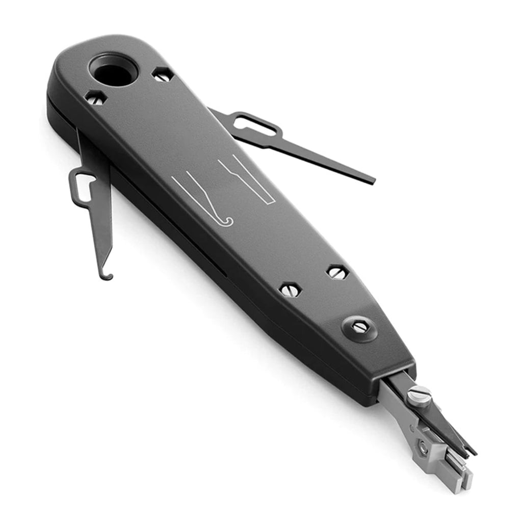 Punch Down Tool 110 Wire Cutter Telecoms Crimping Plier Rj45 Keystone ...