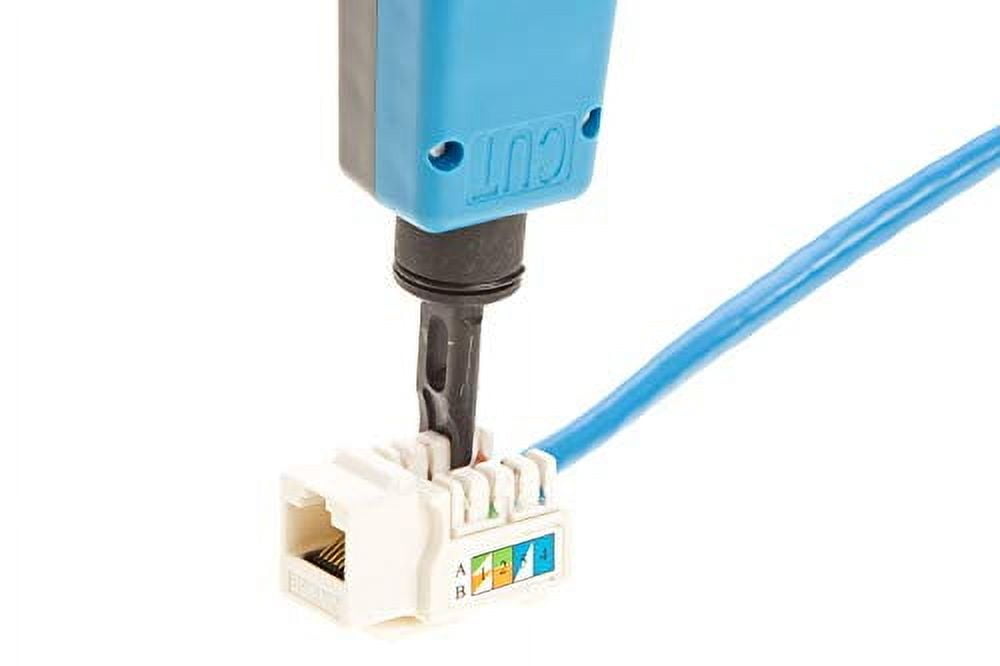 Punch Down Tool with 110 and 66 Blades, Cat6 Cat5e Network Terminal ...