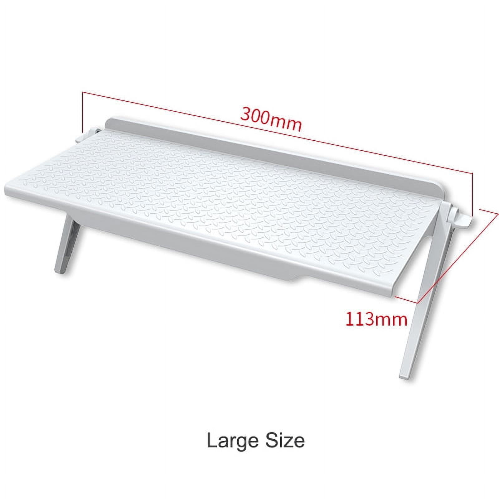 Punch-Free Computer Monitor Rack Plastic TV Set-Top Box Screen Bracket ...