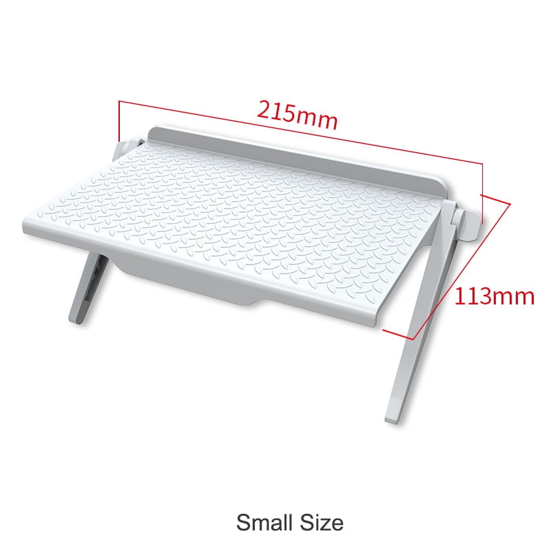 Punch-Free Computer Monitor Rack Plastic TV Set-Top Box Screen Bracket ...