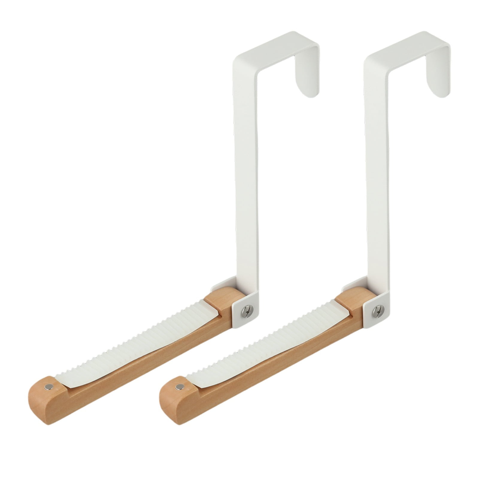 Punch-Free Folding Wardrobe Clothes Hook Behind The Door Clothes Wall ...