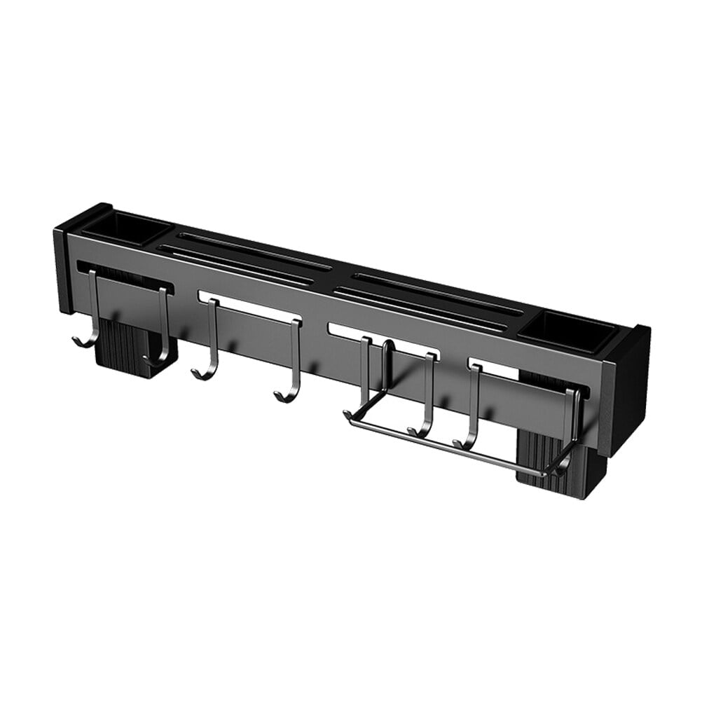 Punch Free Household Cutter Rack Kitchenware Shelf Stainless Steel ...