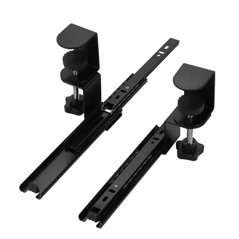 Punch Free Keyboard Extension Bracket Rack Under Table Extender Stand ...