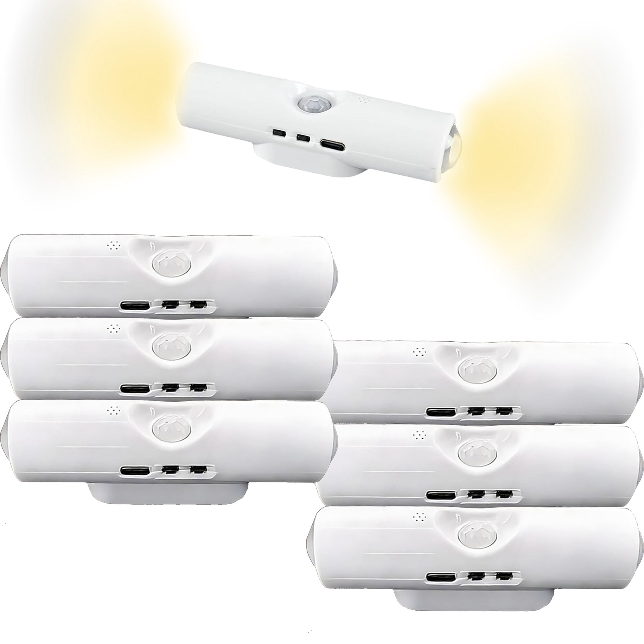 Punch-Free Magnetic Rechargeable RGB LED Motion Sensor Light – Smart ...