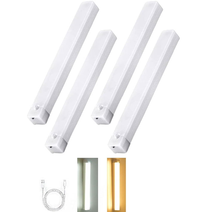 Punch-Free Smart Sensor Magnetic Rechargeable LED Lights, Cabinet ...