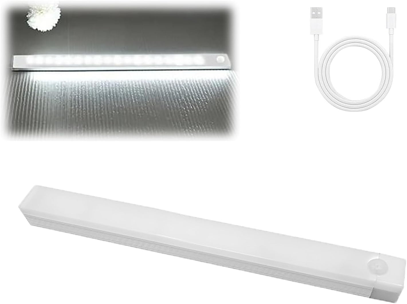 Punch-Free Smart Sensor Magnetic Rechargeable LED Lights, Closet Lights ...