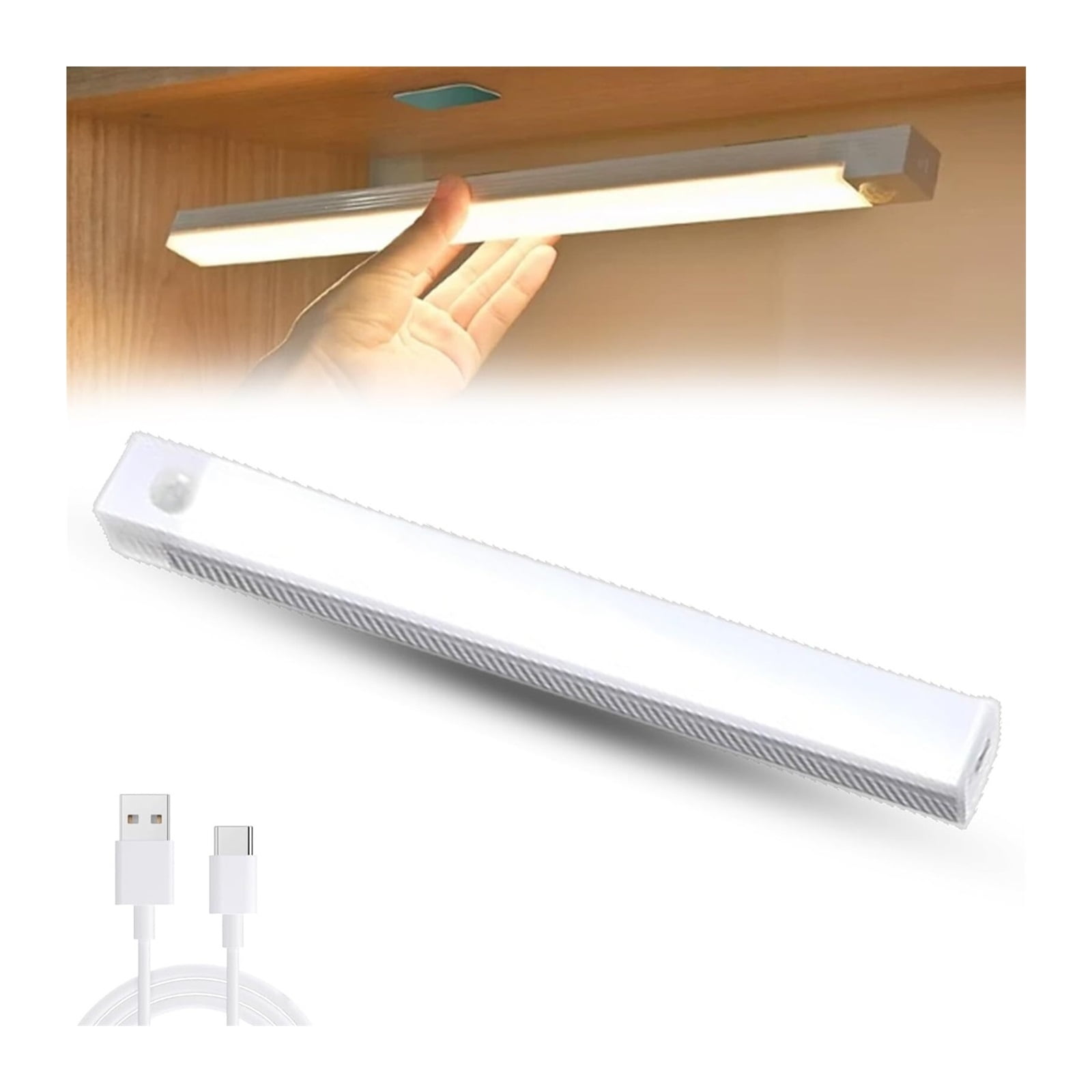 Punch-Free Smart Sensor Magnetic Rechargeable Led Lights, Motion Light ...