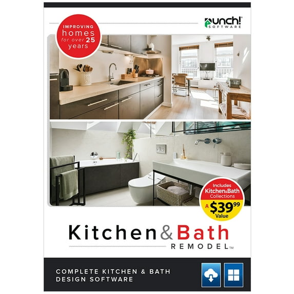 Punch! Kitchen and Bath Remodel [Digital Download] - Walmart.com