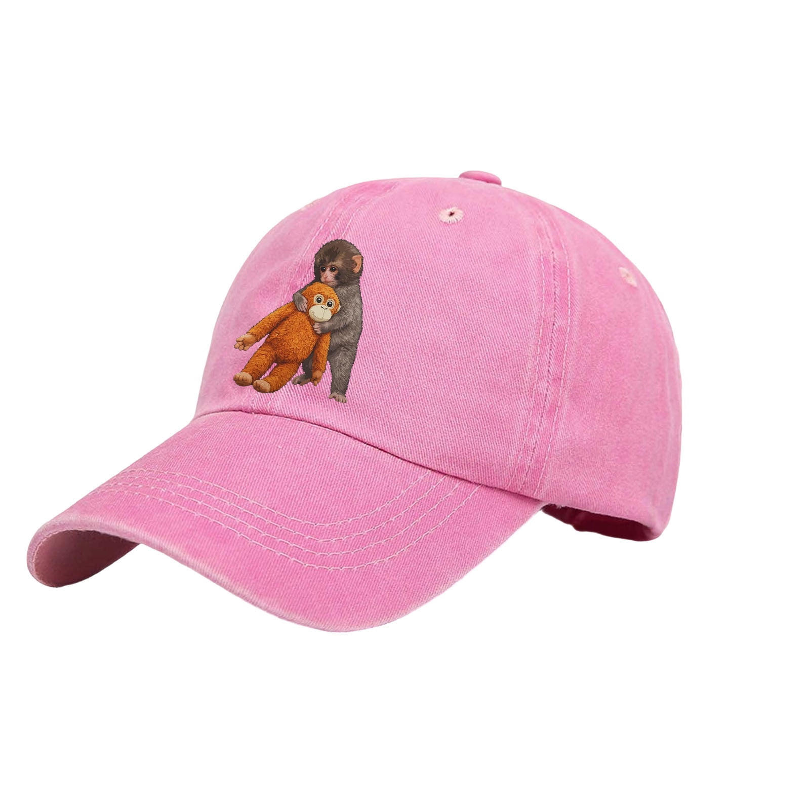 Punch Monkey Baseball Cap for Men Women, Cute Punch The Monkey Plush ...