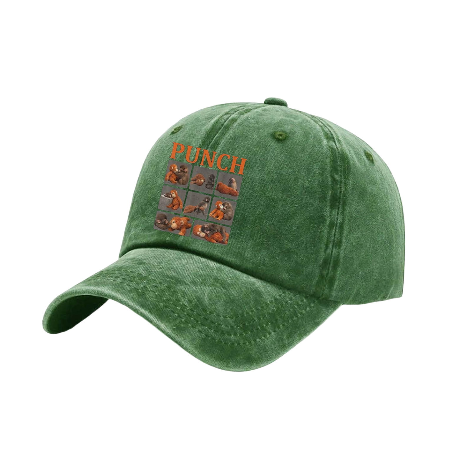 Punch Monkey Baseball Cap for Men Women, Cute Punch The Monkey Plush ...