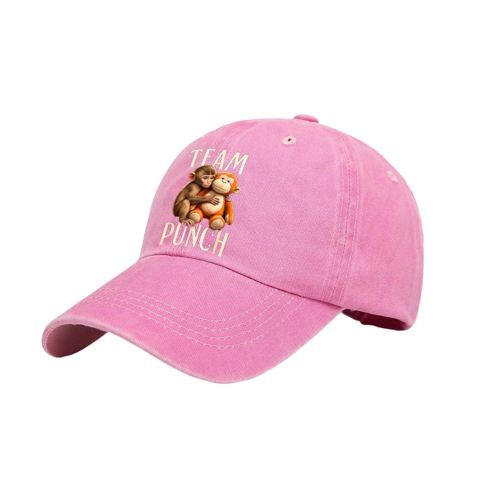 Punch Monkey Baseball Cap for Men Women, Cute Punch The Monkey Plush ...