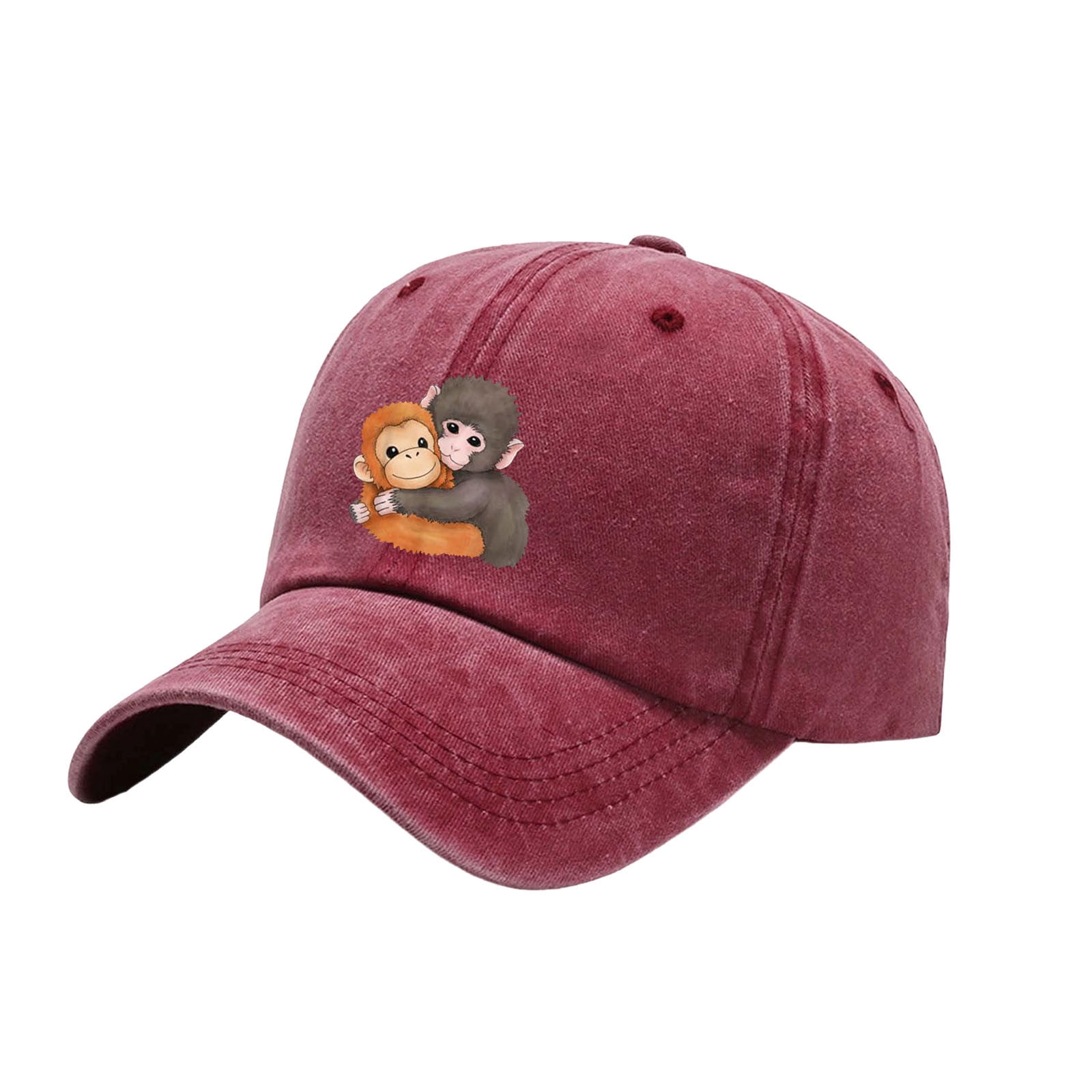Punch Monkey Baseball Cap for Men Women, Cute Punch The Monkey Plush ...