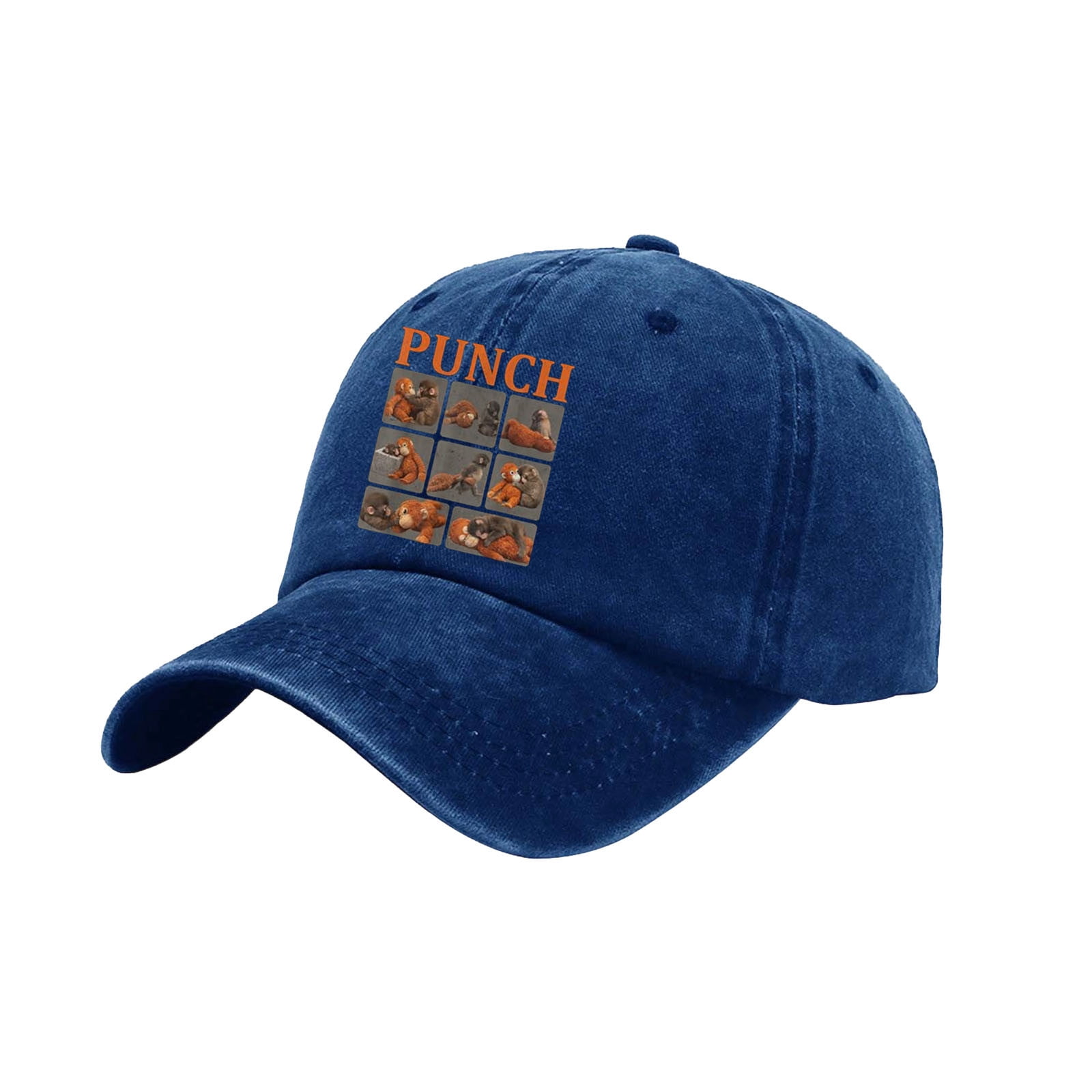 Punch Monkey Baseball Cap for Men Women, Cute Punch The Monkey Plush ...