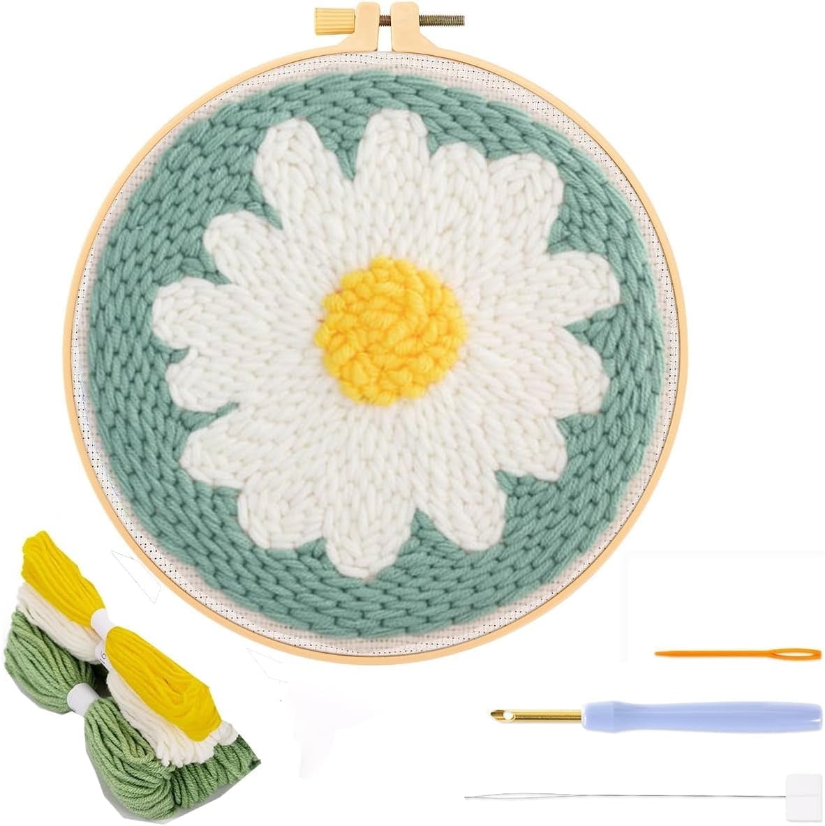 Punch Needle Kits for Beginners, Punch Needle Embroidery Starter Kit ...