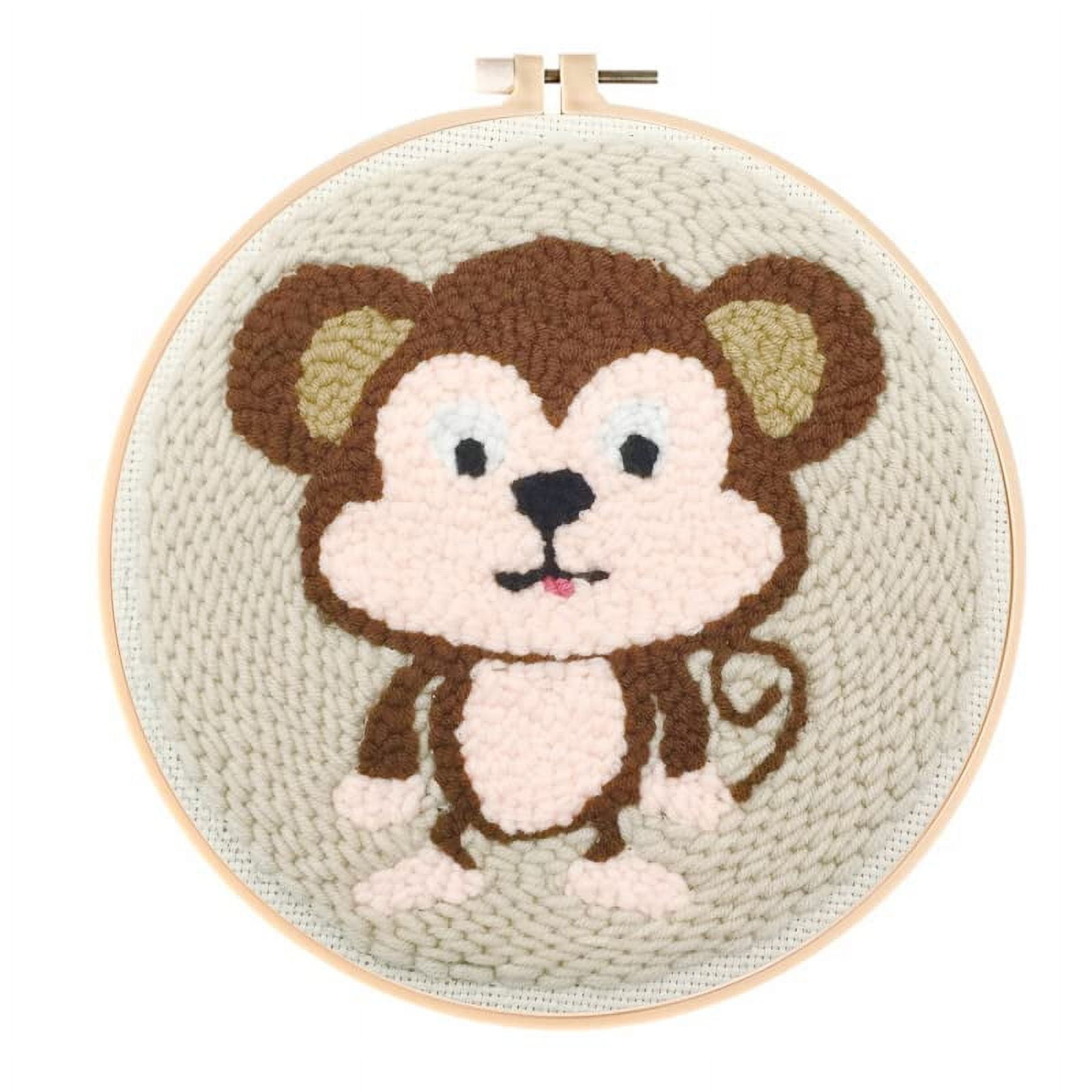 Punch Needle Embroidery Starter Kits for Kids and Adults Beginners with ...