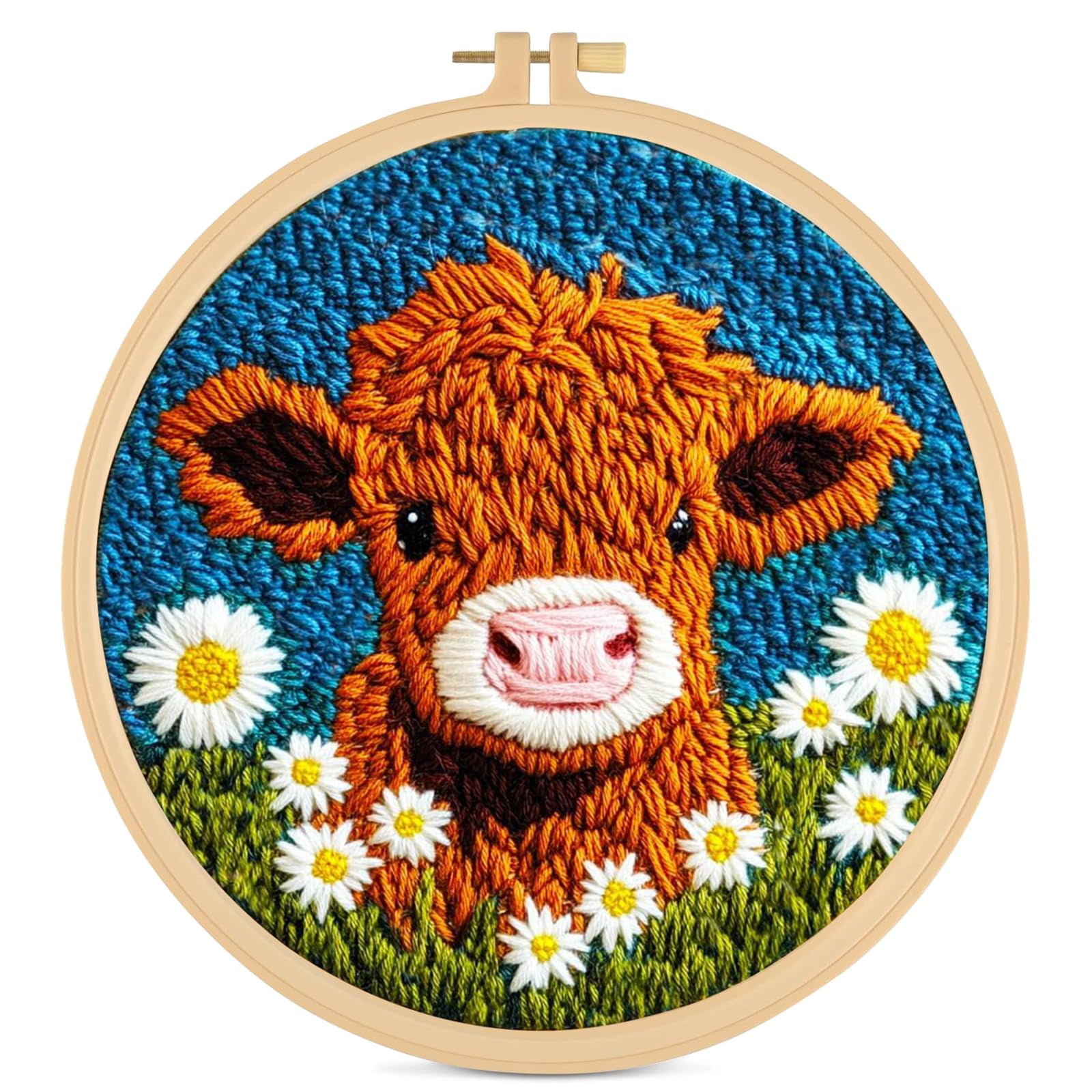 Punch Needle Kit for Beginners, Punch Needle Kits Adults Beginner, Cute ...