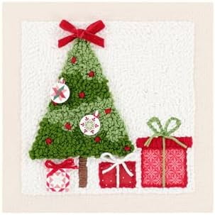 Punch Needle Plus Kit – Christmas Morning - DIY Holiday Craft Kit with ...