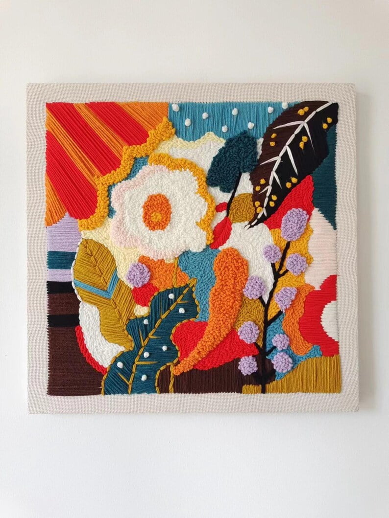 Punch Needles Start Kit/ Beginner Punch Needle Kit with Adjustable ...