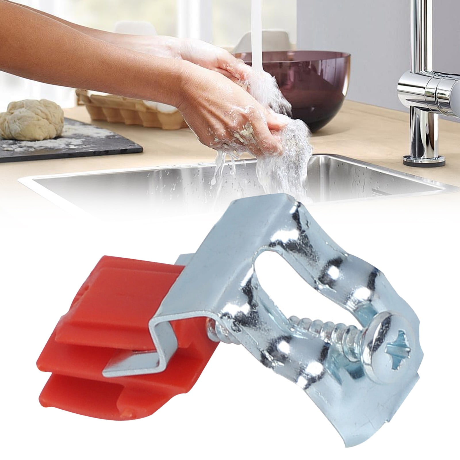 Punch Sink Mounting Clips for Easy Installation No Drill Sink Clamps ...