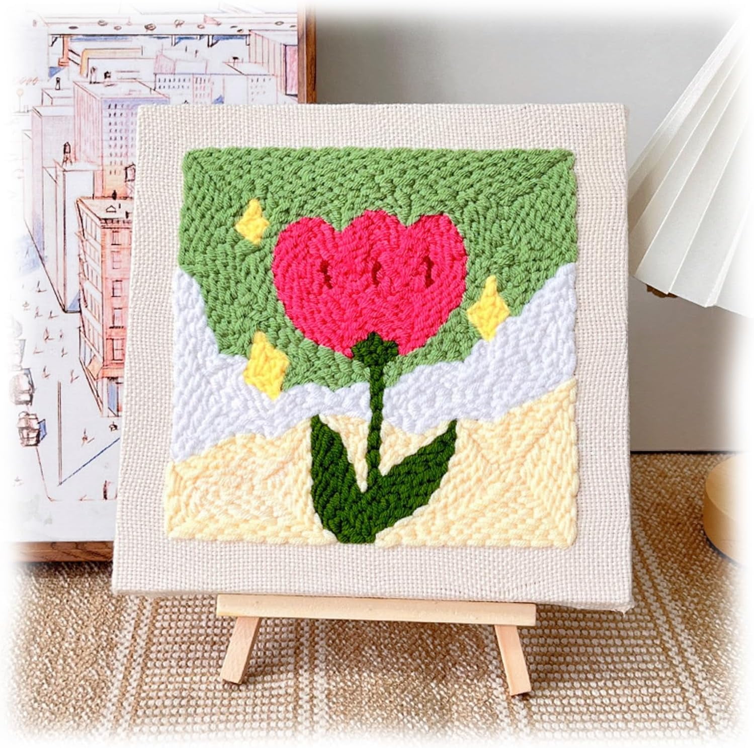 Punch Stitch Kit, Healing Weave Punch Stitching Kit, Punch Needle Kit ...