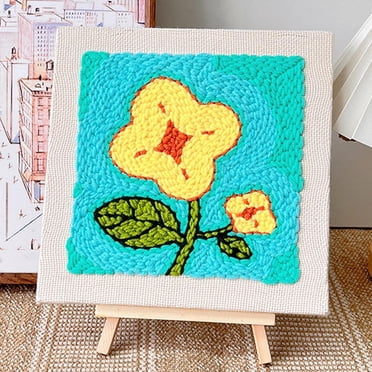 DIY Punch Needle Kit Christmas, Punch Needle Coaster Kit, Punch Needle ...