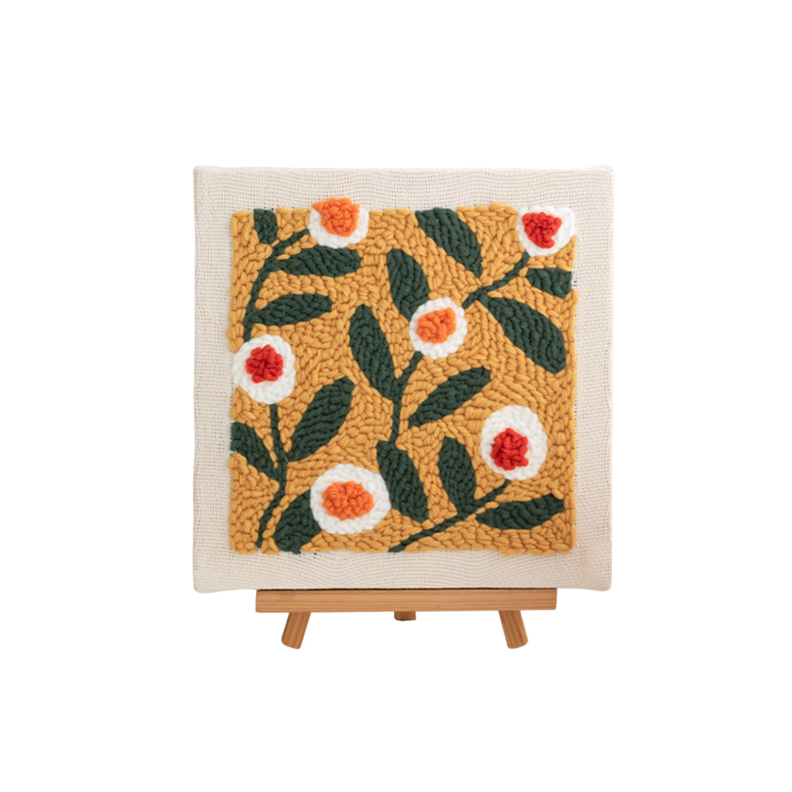 Punch Stitch Kit for Adults Complete Punch Stitch Kit with Floral ...