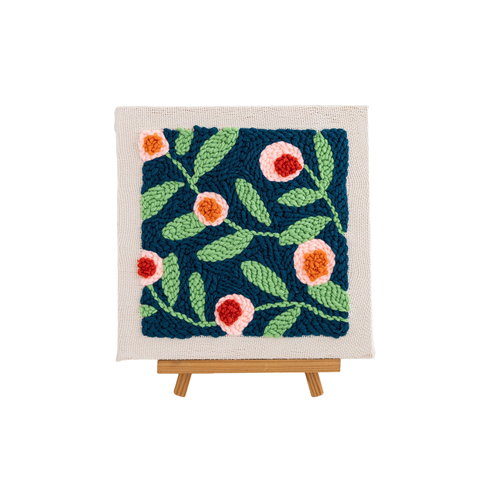 Punch Stitch Kit for Adults Complete Punch Stitch Kit with Floral ...