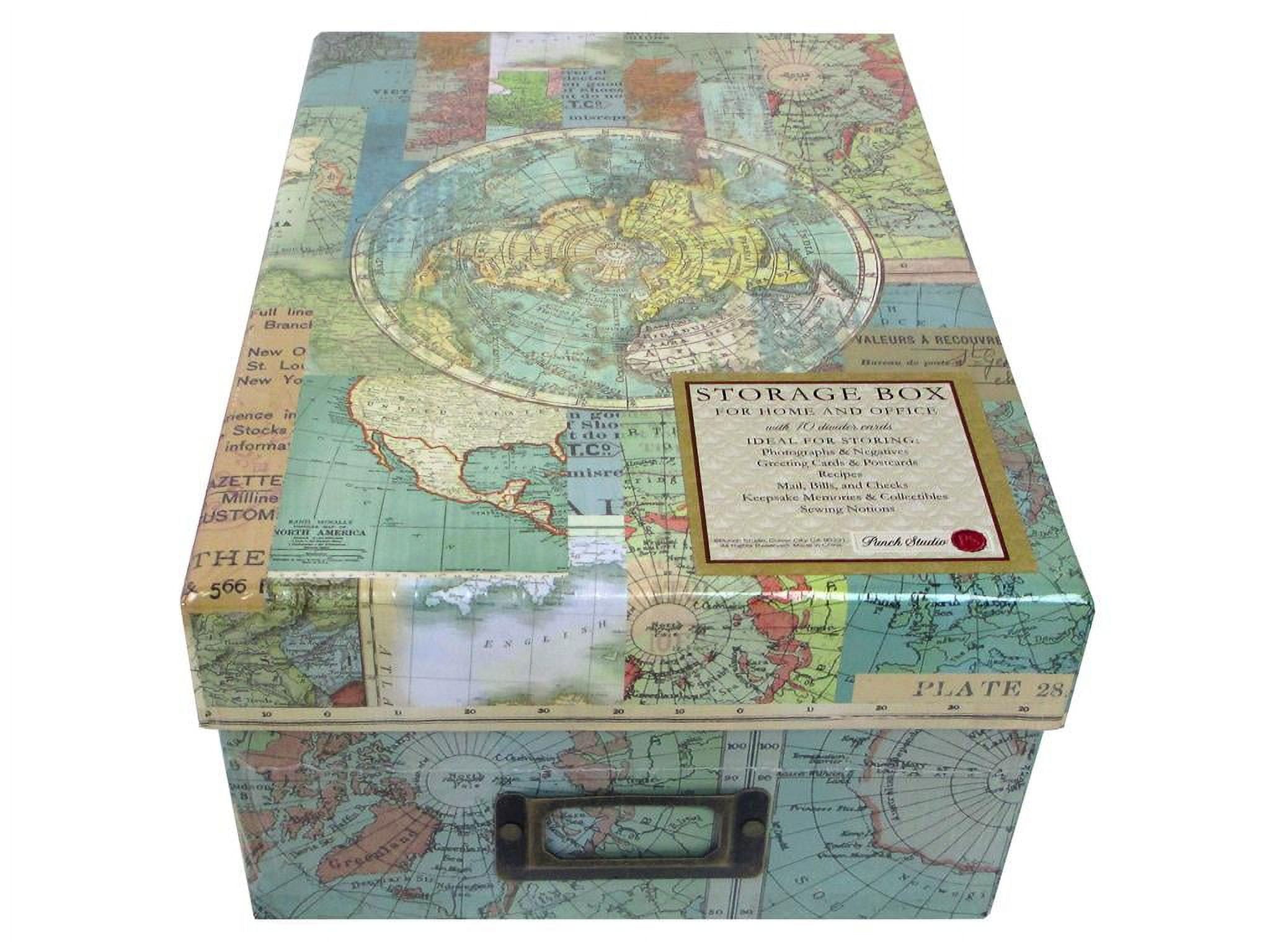 Punch Studio Photo Box World Atlas - Walmart.com