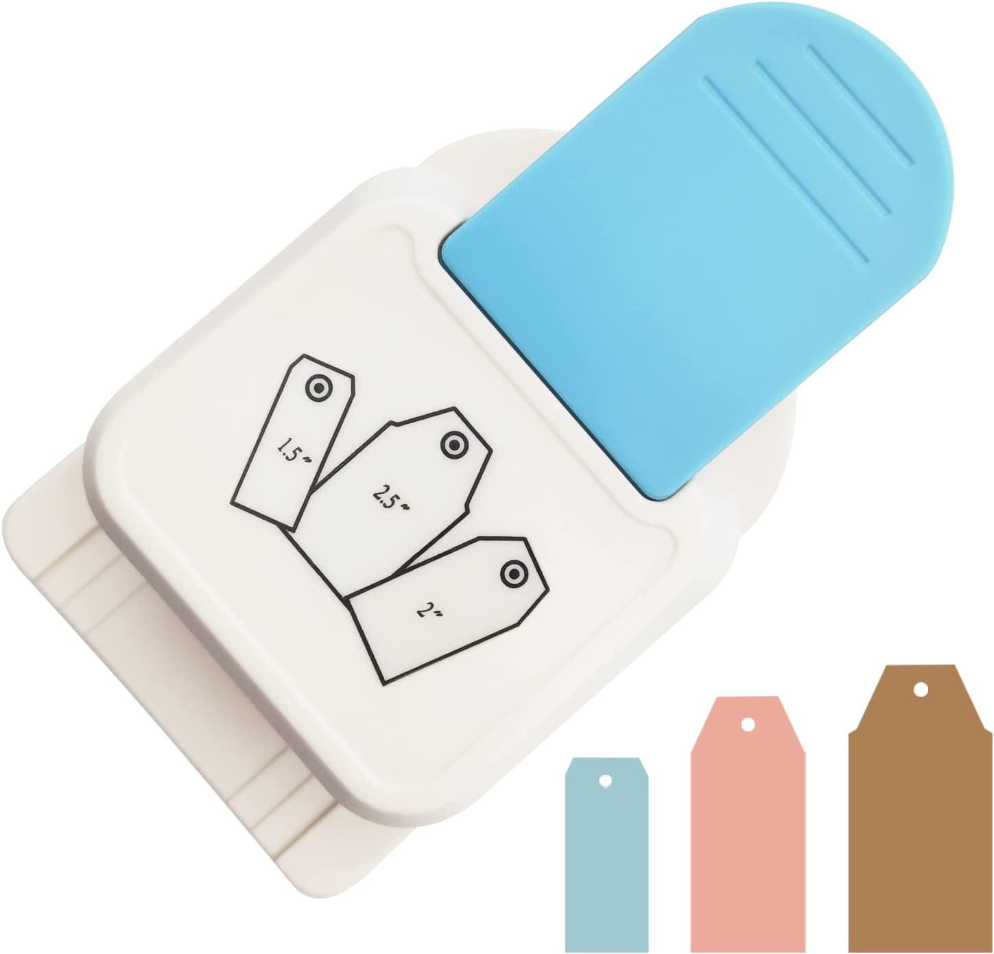 LYFJXX Straight Gift Tag Paper Hole Punch, Metal - Walmart.com