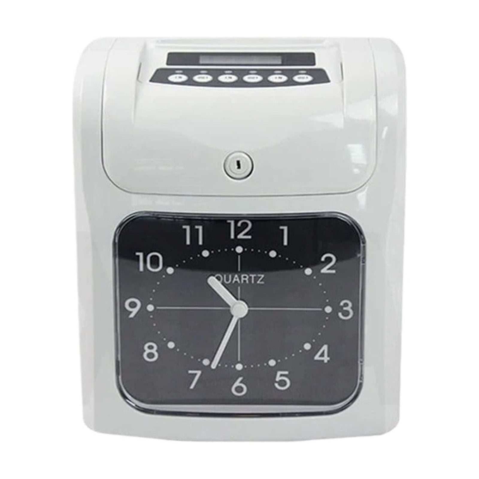 Punch Time Clock Time Digital Time Recorder Attendance Punch Card time Clock Office Staffs Check ...