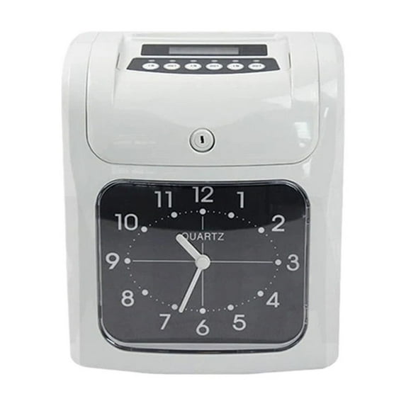 Punch Time Clock Time Digital Time Recorder Attendance Punch Card time ...