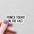 Punch Today Face Ws36 Sticker - Walmart.com