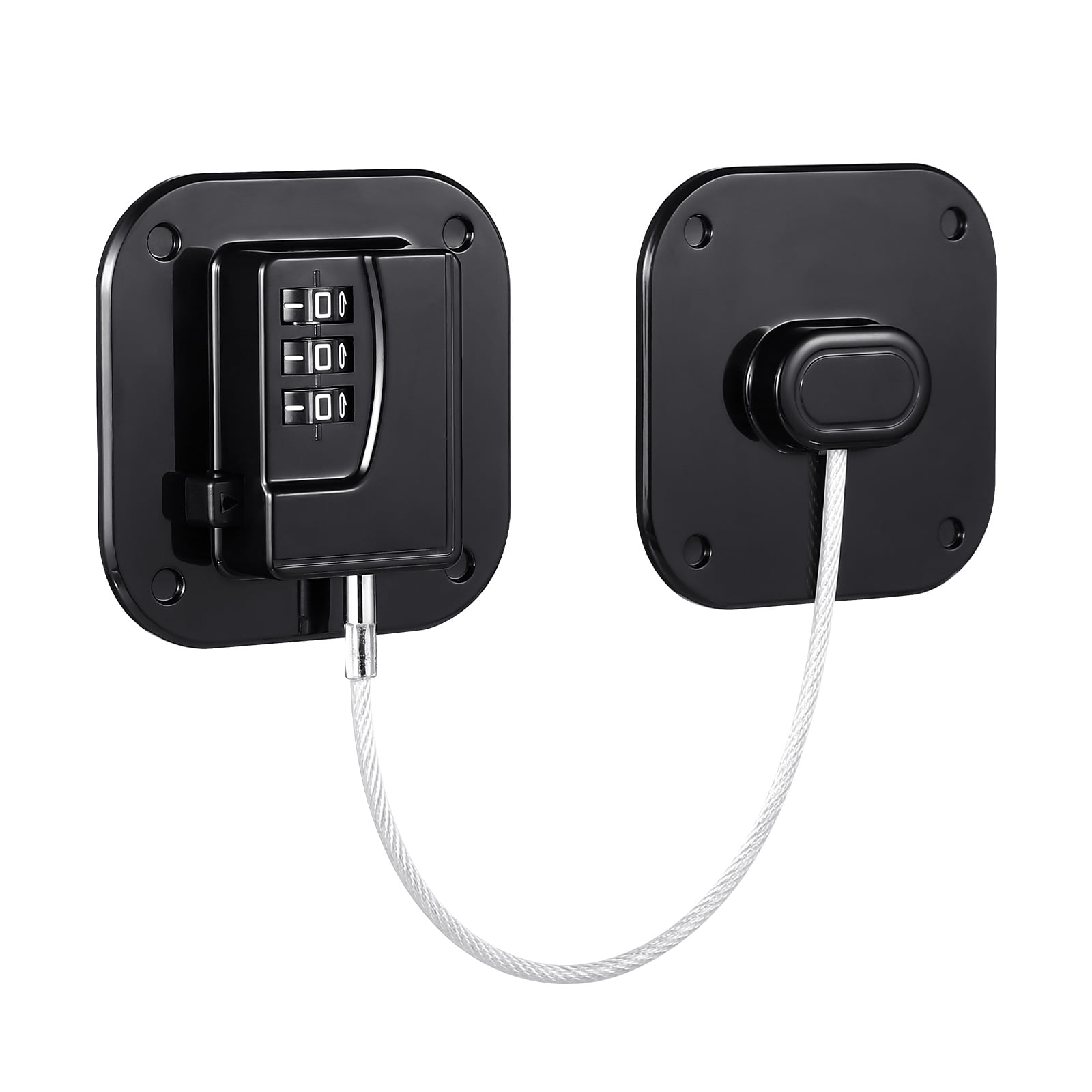 Punch-free Cabinets Drawers Lock Adhesive Baby Locks Window Safety Lock ...