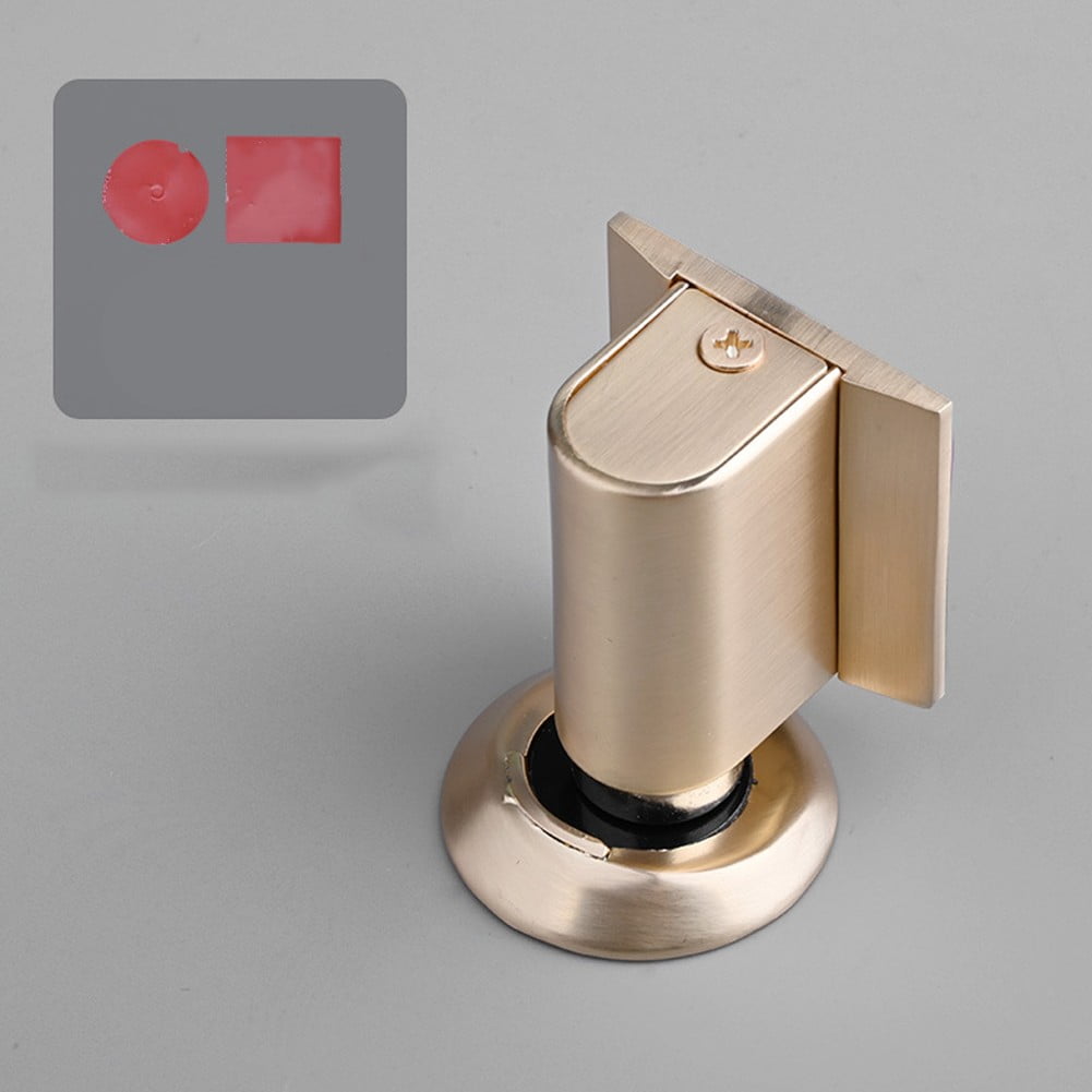 Punch-free door suction door stop windproof floor suction - Walmart.com