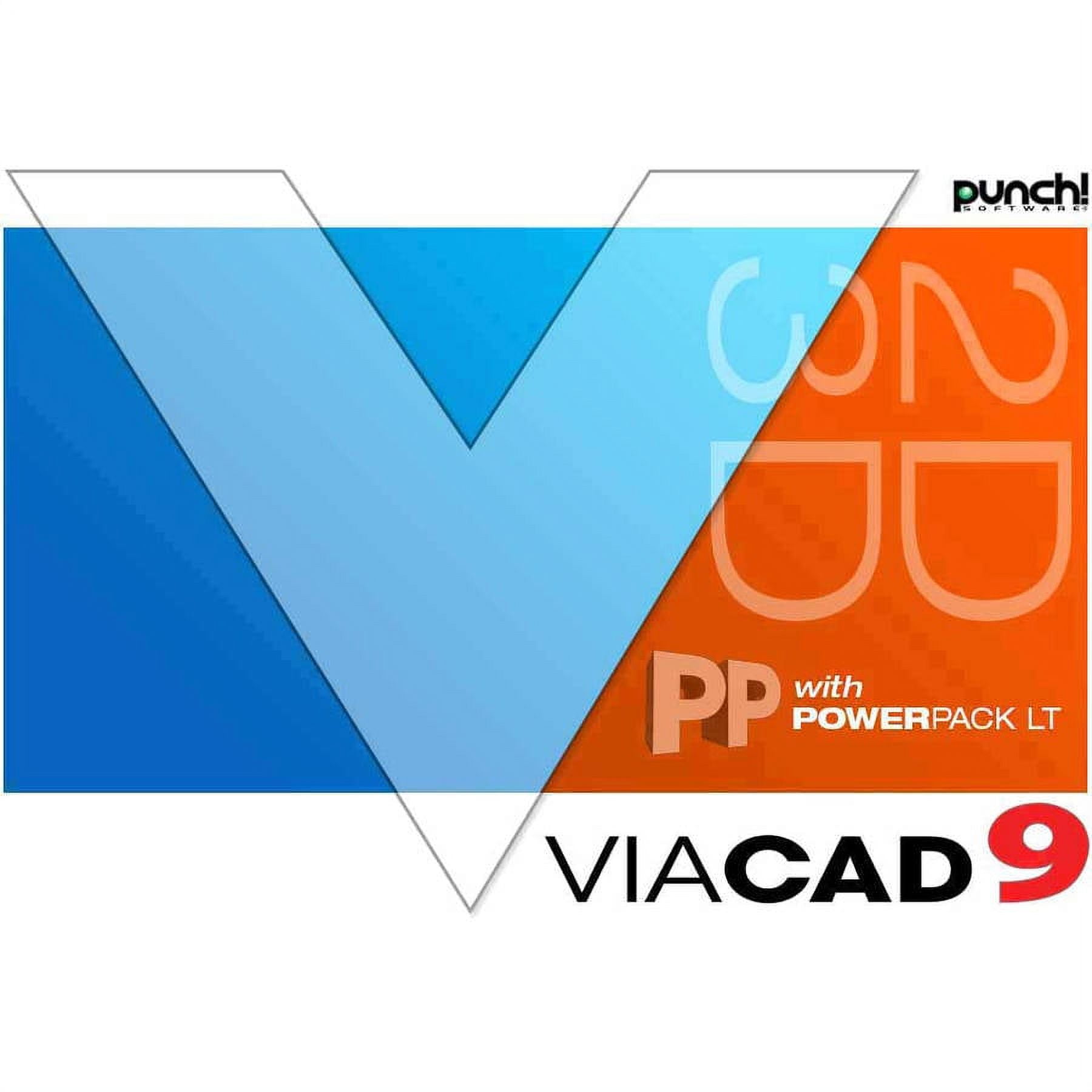 PunchViaCAD 2D/3D v9 +PowerPack - Walmart.com