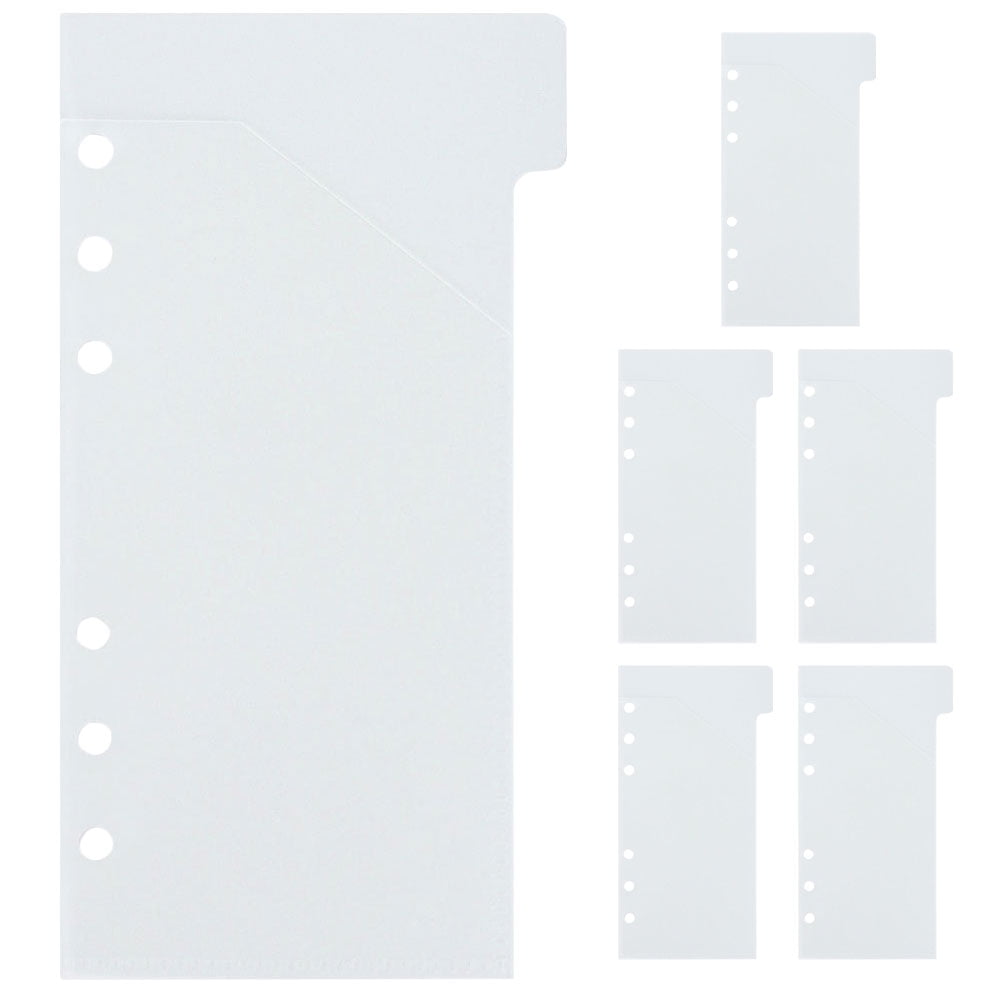 Punched Binder Pocket Cash Budget Index Divider Page Loose-leaf Book ...