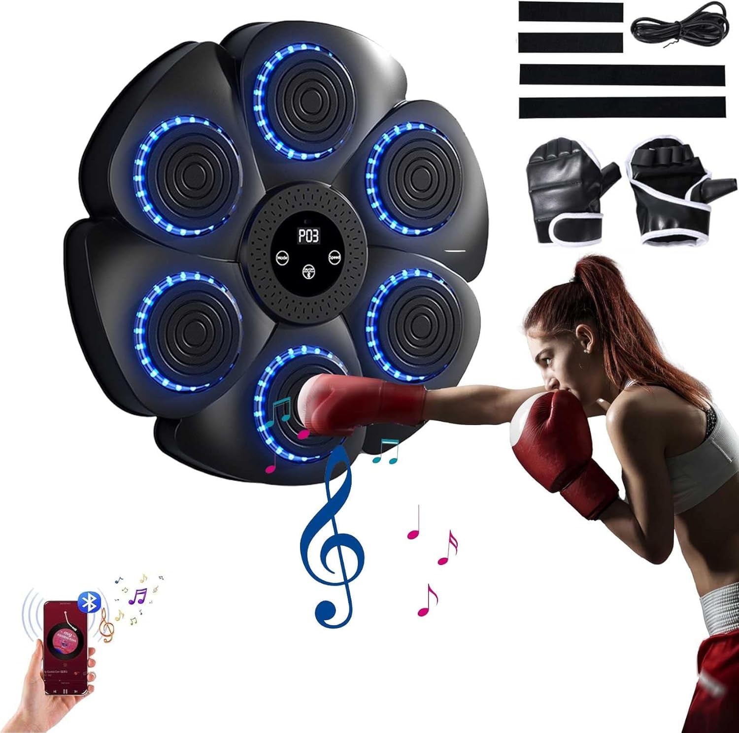 Puncheffy Music Boxing Machine,2025 New Puncheffy Boxing,Music Boxing ...