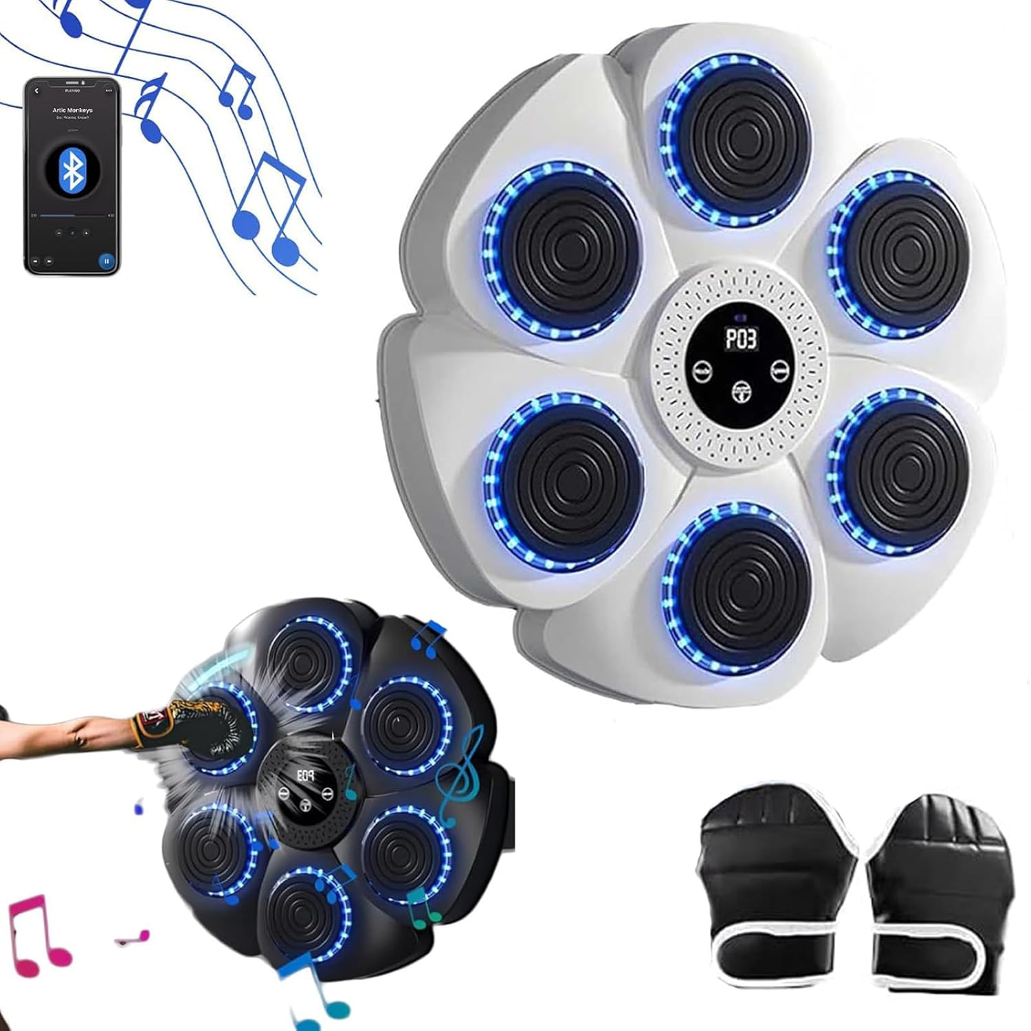 Puncheffy Music Boxing Machine, Music Boxing Machine for Adults, 2025 ...