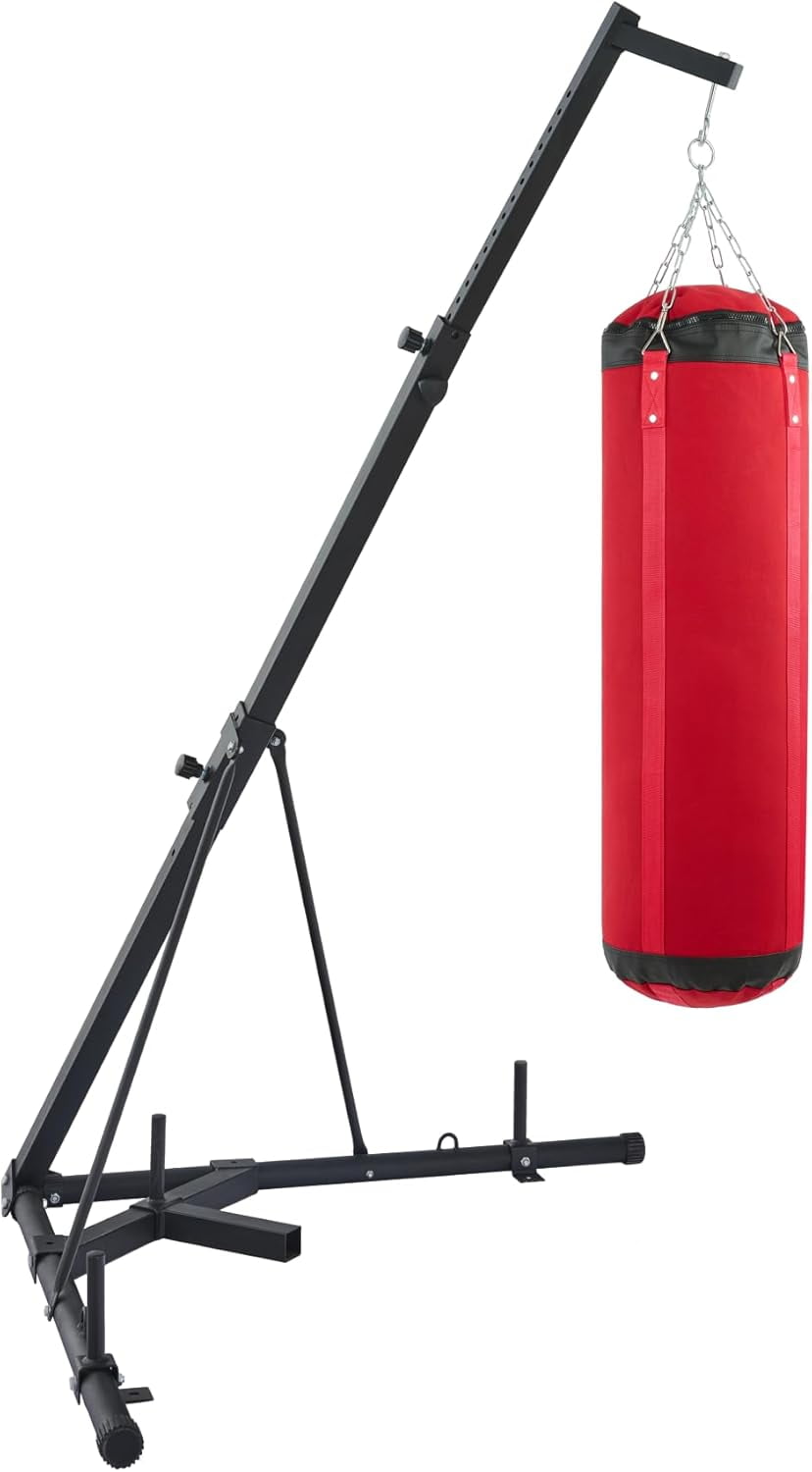 Punching Bag Stand with Canvas Sandbag, Heavy-Duty Boxing Stand with ...