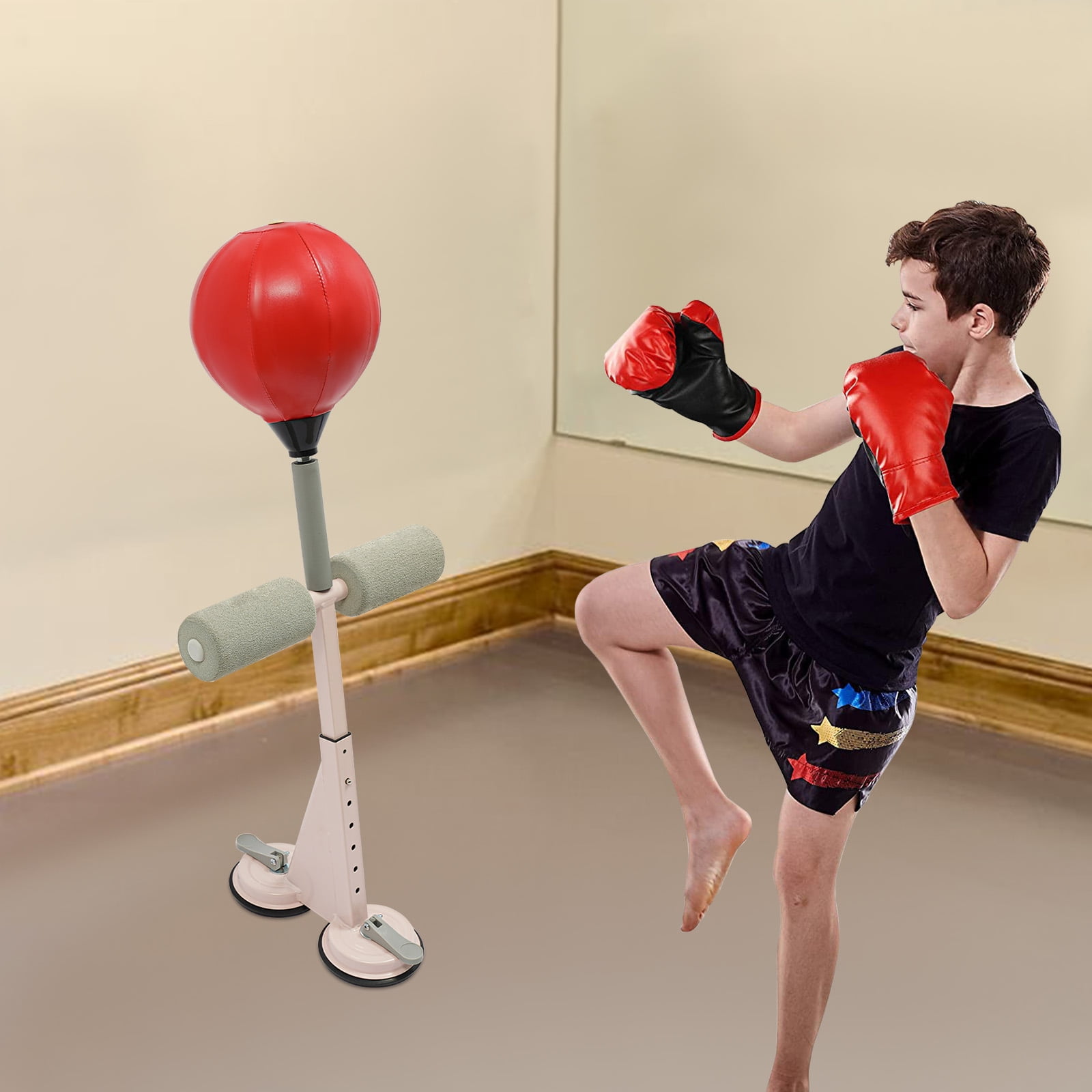 Punching Bag with Stand, High-Quality Impact-Resistant Materials ...