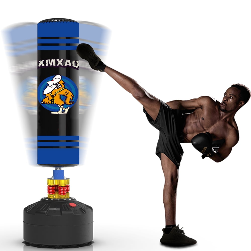 Punching Bag with Stand Adult Freestanding Heavy Boxing Bag with ...