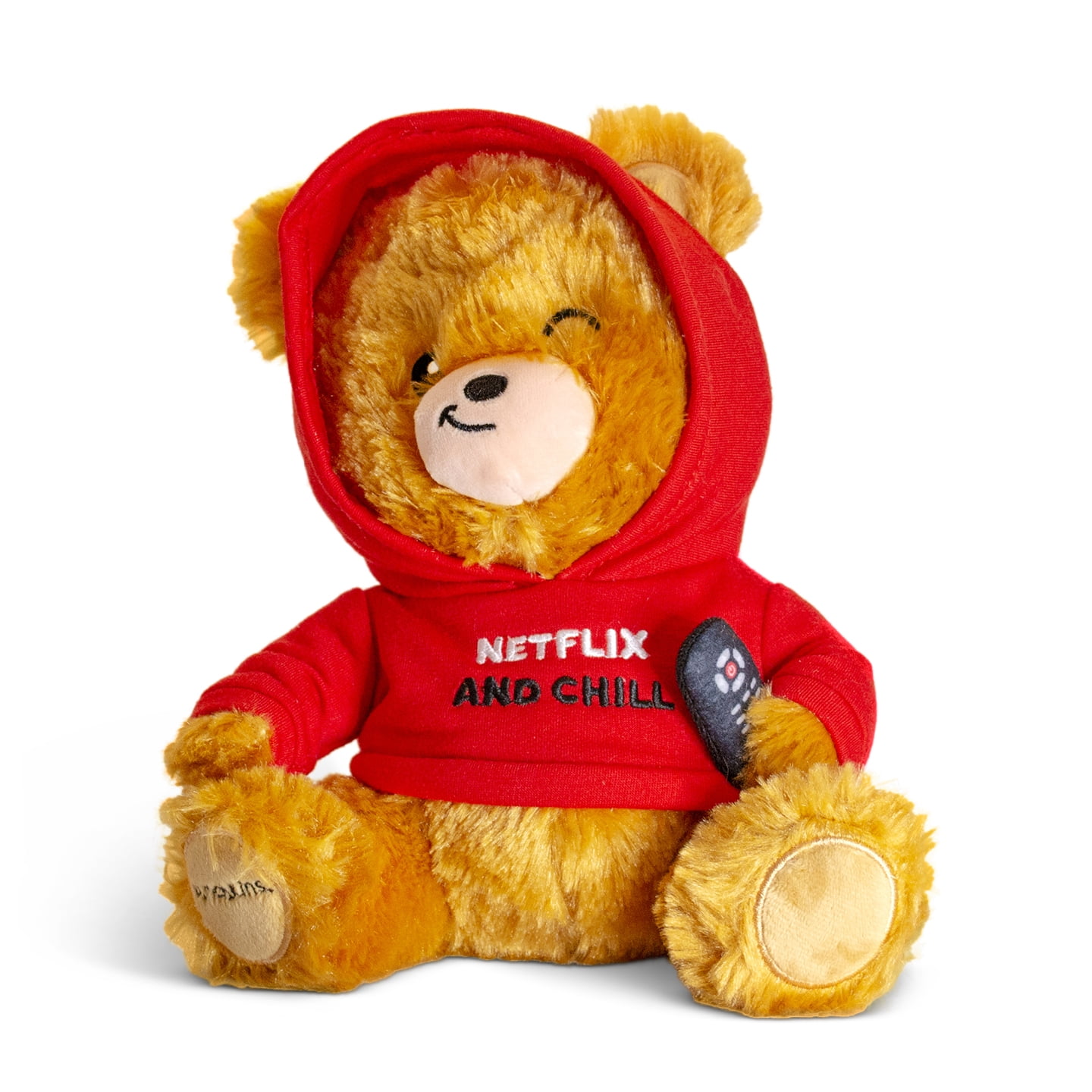 Punchkins Netflix and Chill Unbearable Plushie, Comical Plush Teddy ...