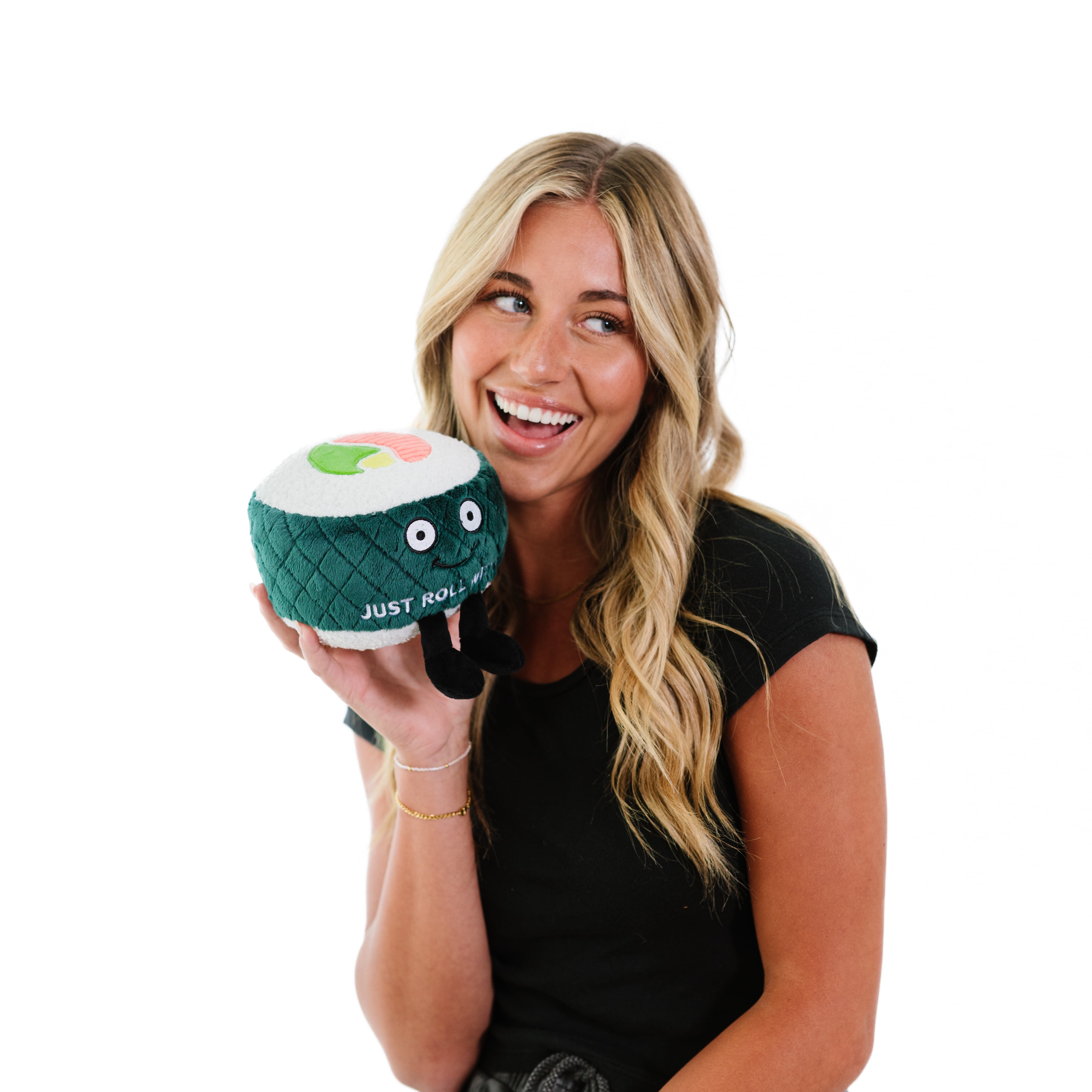 Punchkins Sushi Foodie Plushie, Funny Meme,Gift, Comical Plush ...