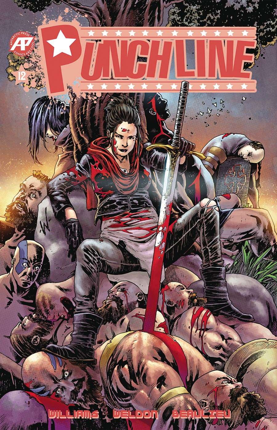 Punchline #12A VF ; Antarctic Comic Book - Walmart.com