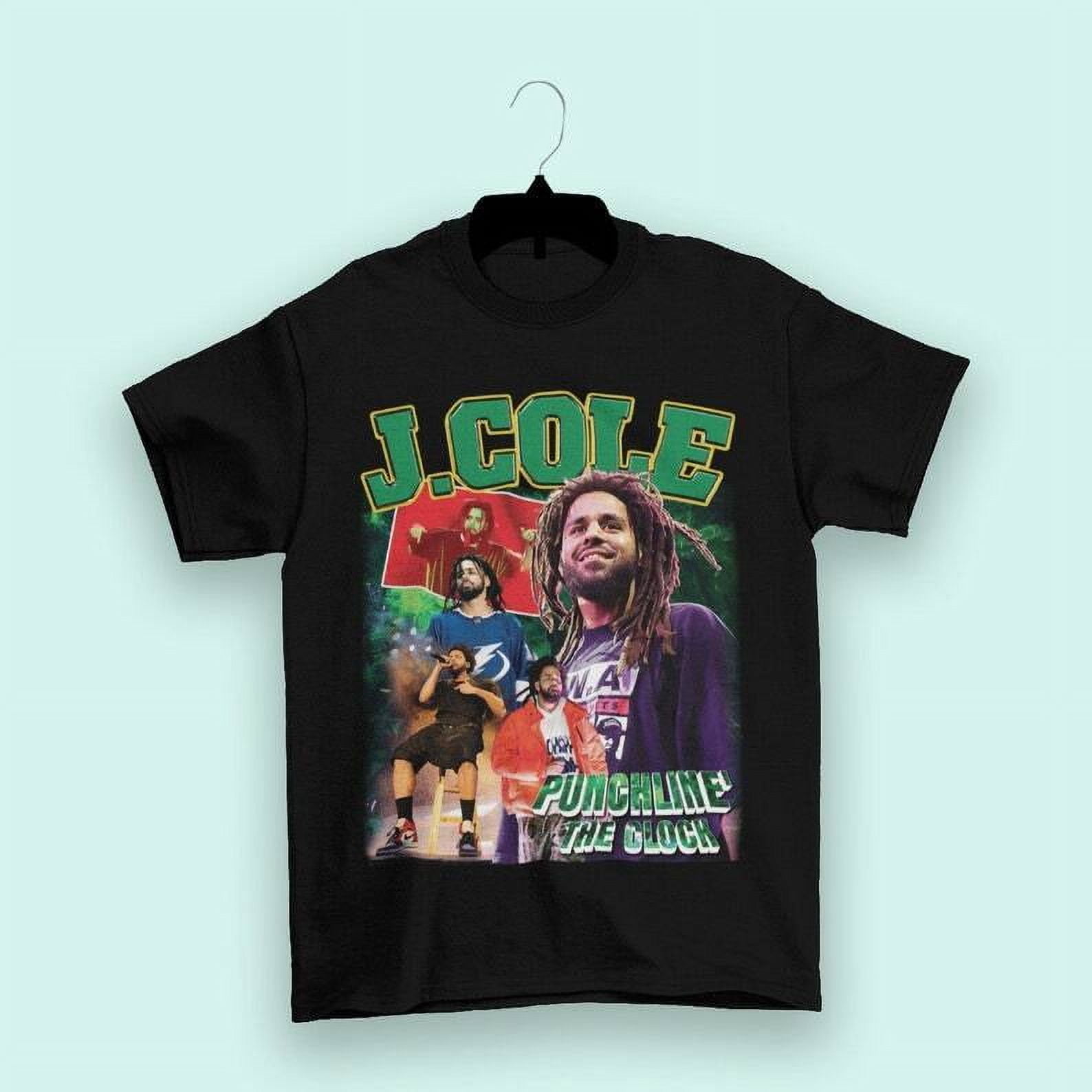 Punchline The Clock J. Cole Poster Style Unisex T-Shirt, Hip hop vibe ...