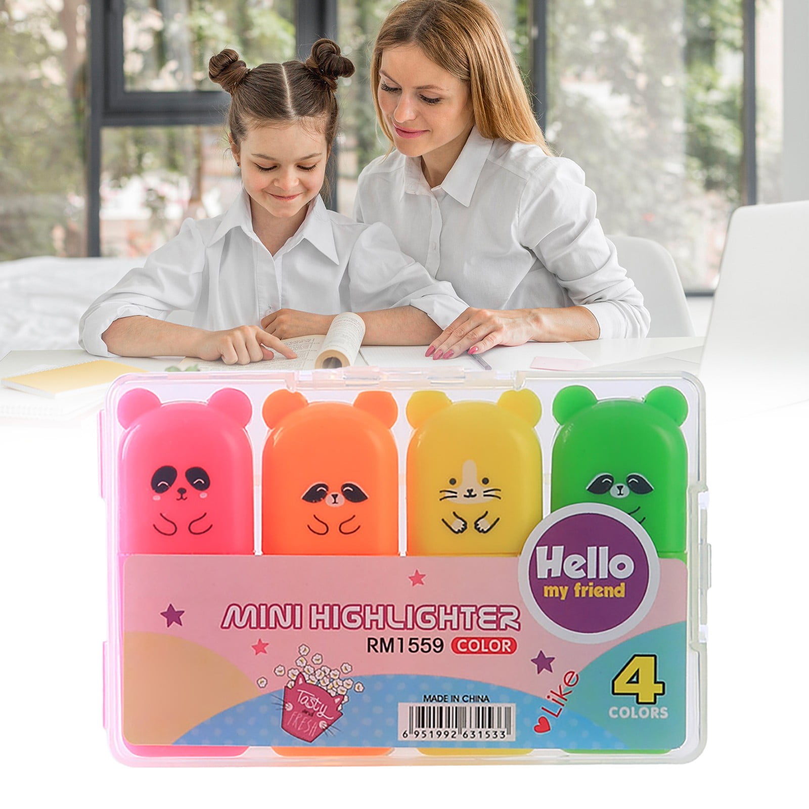 Punctuation Cartoon Highlighter Clearance! Color Highlighter 4 Colors ...