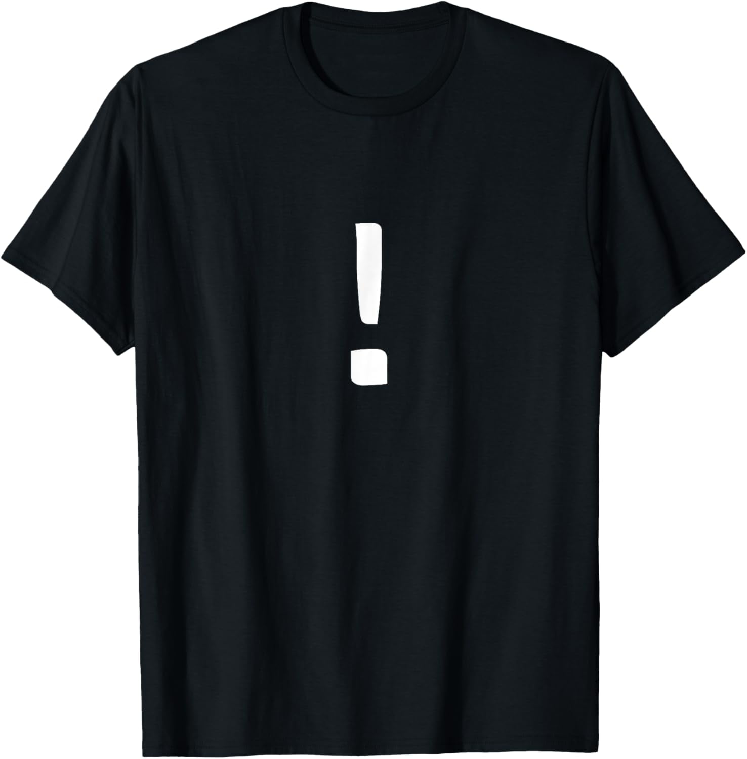 ! Punctuation - Lone Exclamation Mark To Spell Phrases T-Shirt men and ...