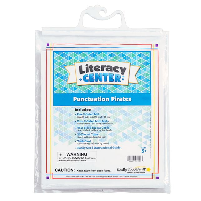 Punctuation Pirates Literacy Center - 1 literacy center - Walmart.com
