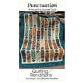 Punctuation Quilt Pattern by Kari Nichols Quilting Renditions - Walmart.com